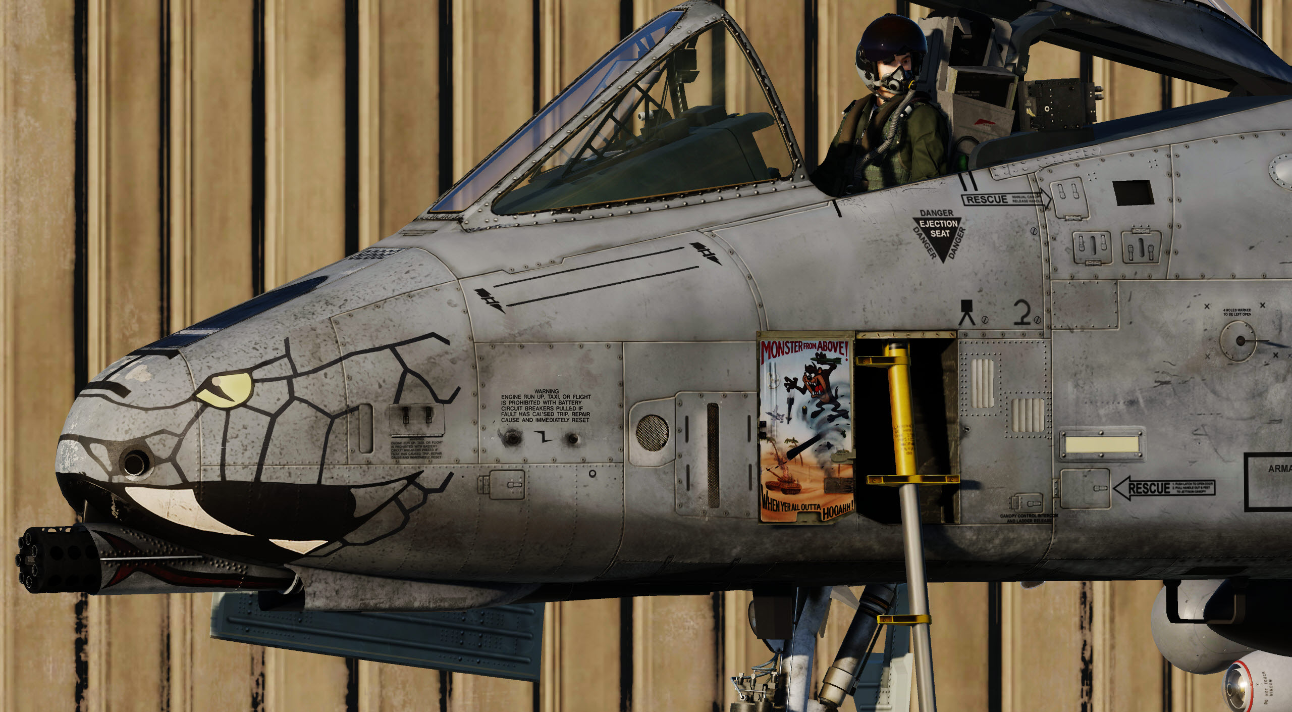 A-10C II 163rd FS Black snake Fort Wayne